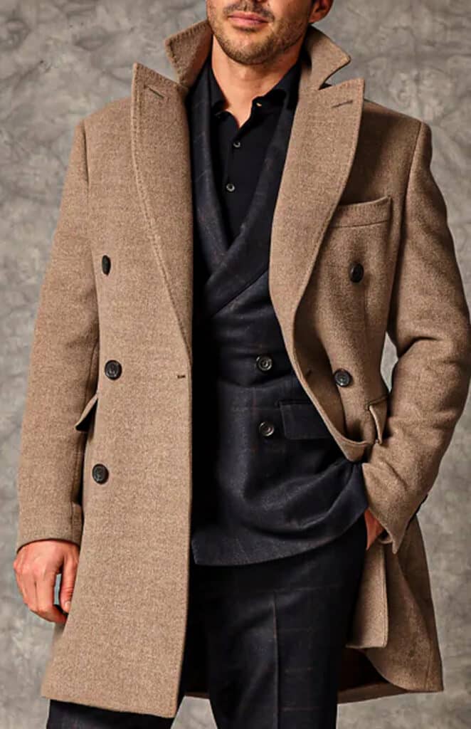 Men's Custom Overcoats In Manhattan | Bespoke Overcoats NYC